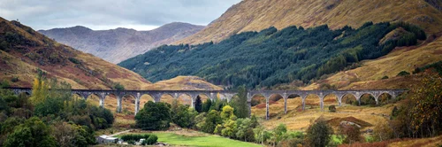 The Harry Potter Bridge in Scotland: Glenfinnan Viaduct