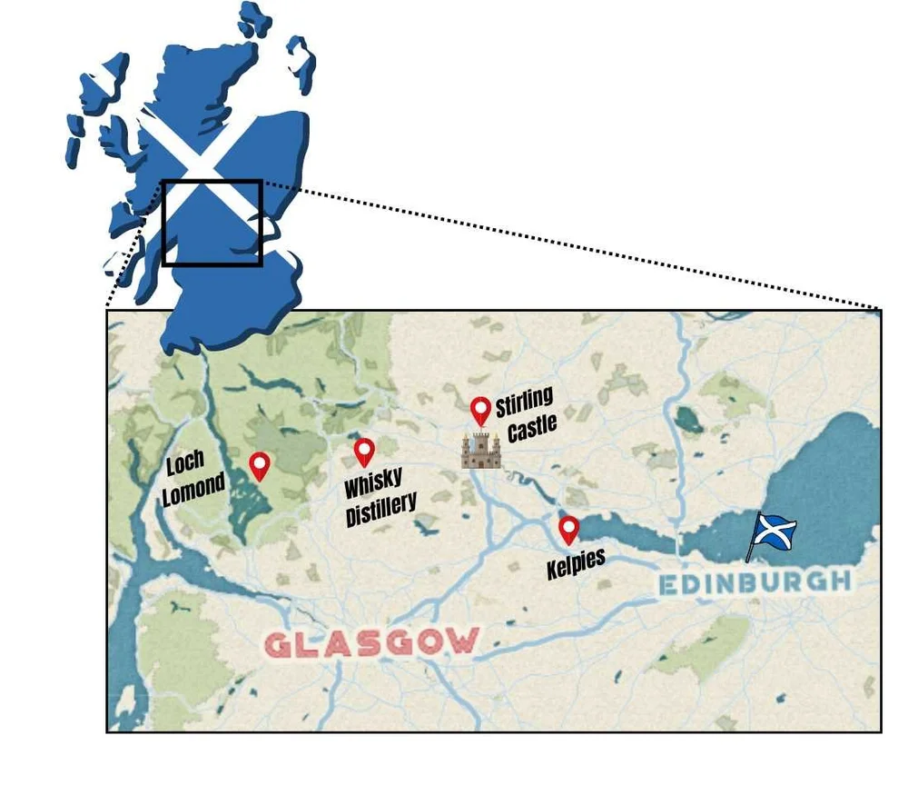 Stirling Castle Scotland Day Tour from Glasgow