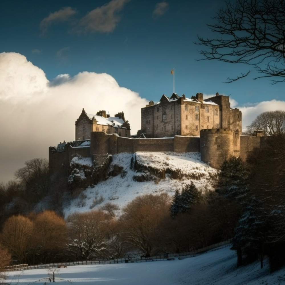 Stirling Castle: Scotland's Iconic Fortress of History and Majesty