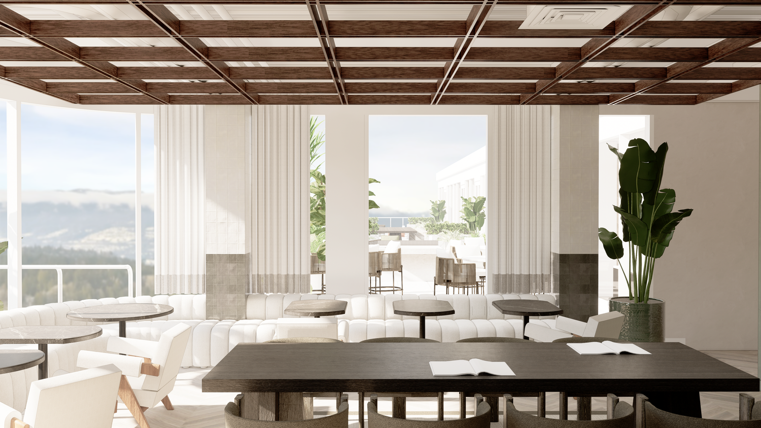 Waterfront Headquarters — mknly interior design / mknly art / black chamber — McKinley Studios