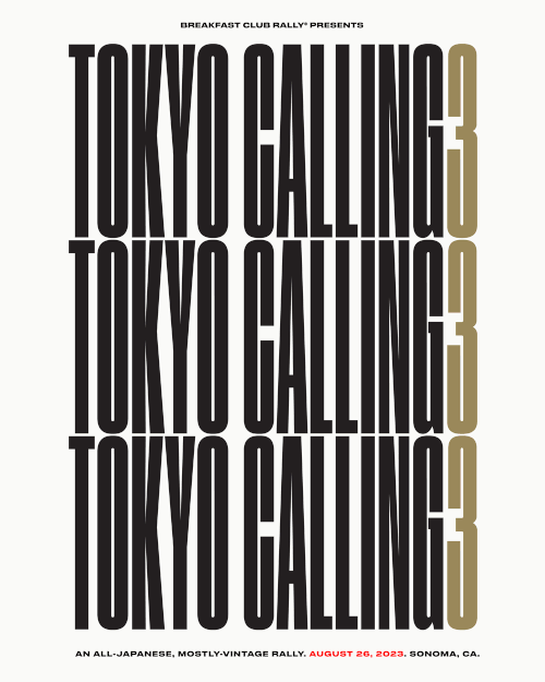 Tokyo Calling® 3 — Breakfast Club Rally®
