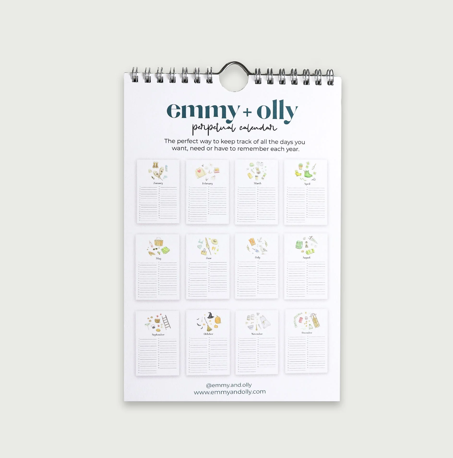 Desk Calendar — emmy+olly