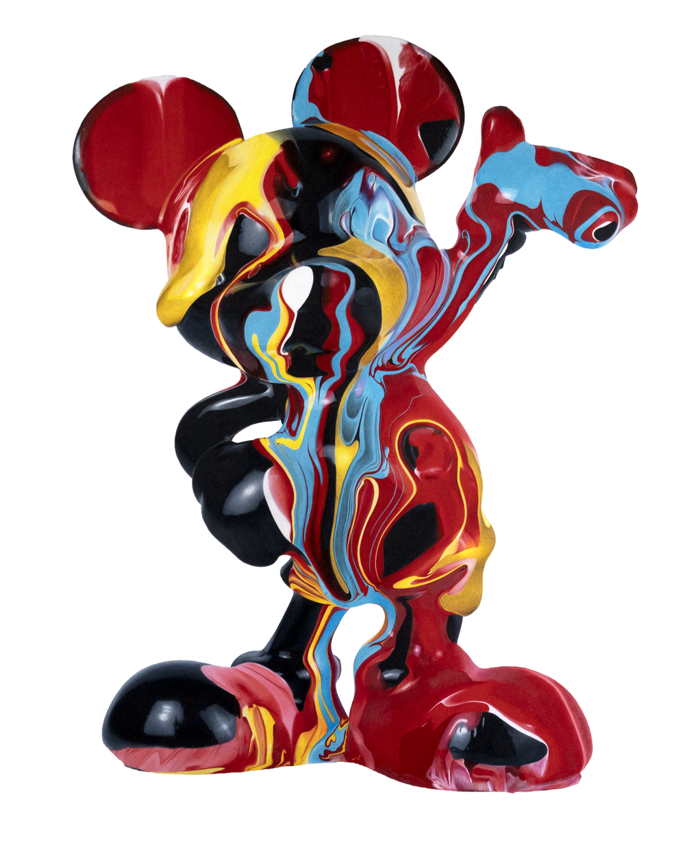 Drippy Mickey — by Rafa Ovelar Art