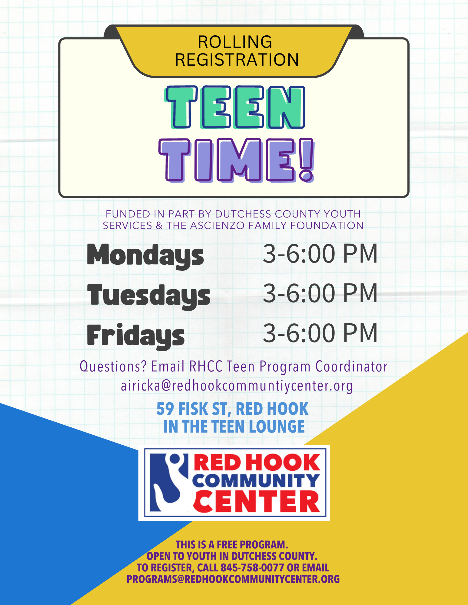 RED HOOK COMMUNITY CENTER