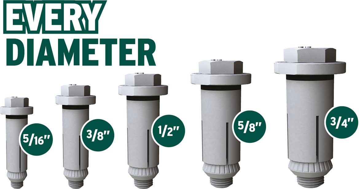 Lindapter Hollo-Bolt: ICC-ES Approved Fasteners for Hex Head, Flush Fit ...