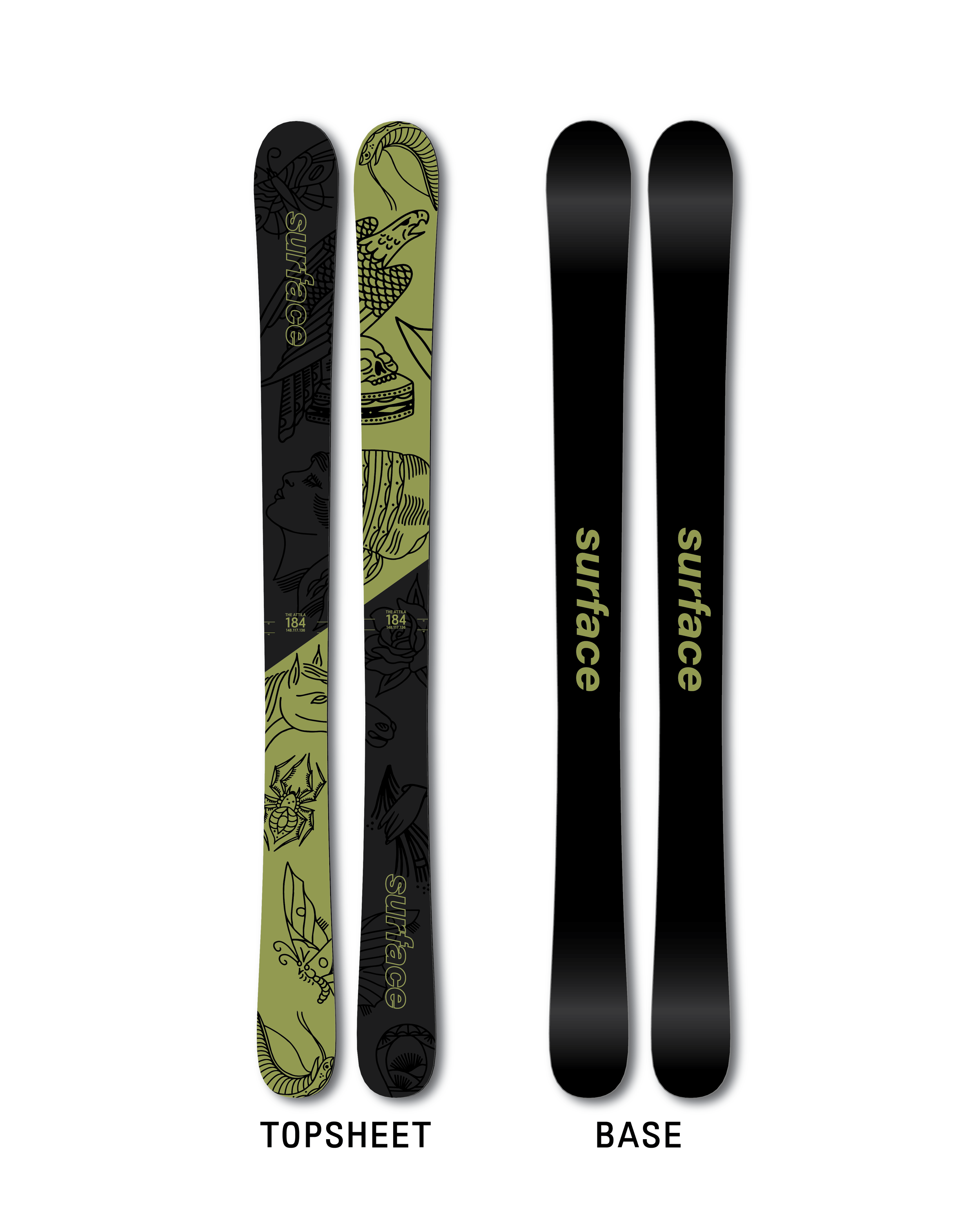 The Attila 2025 — SURFACE SKIS