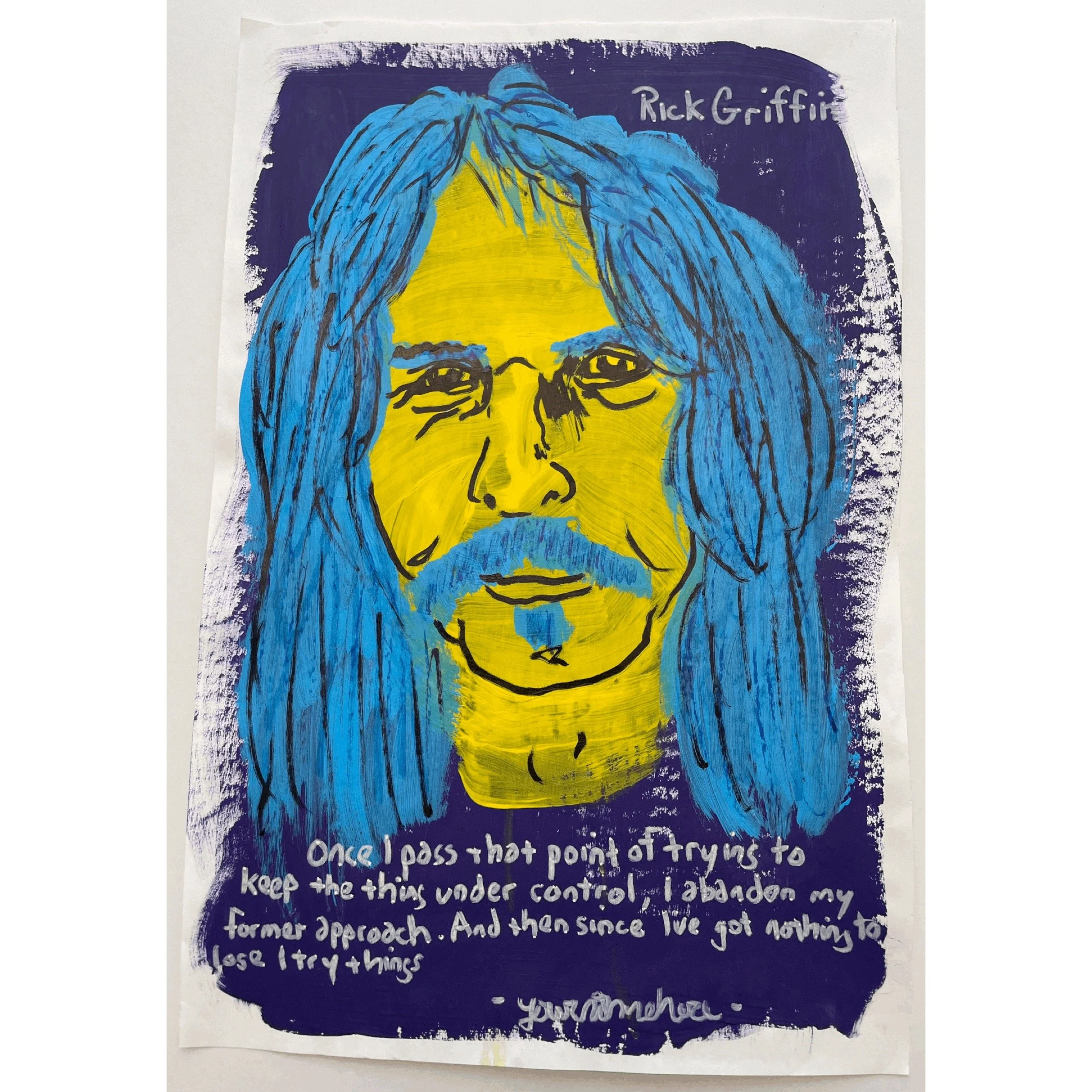 Sly Stone - Tim Kerr — Trash Lamb Gallery