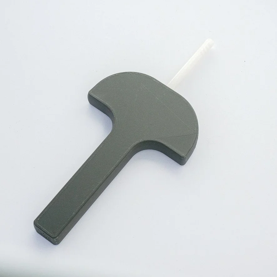 3D Printed Cat Niddy Noddy 1m yarn tool — Cat & Sparrow Fibres AU