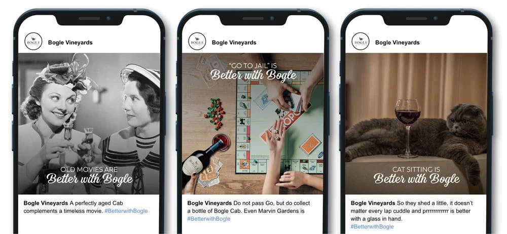 Bogle Wines Ad Campaign | Better with Bogle | Division of Labor