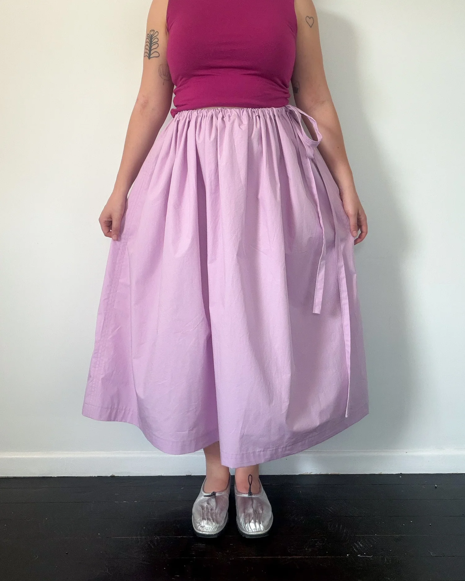 DIY Drawstring Skirt – Easy Pattern-Free Sewing Project — DIY Daisy