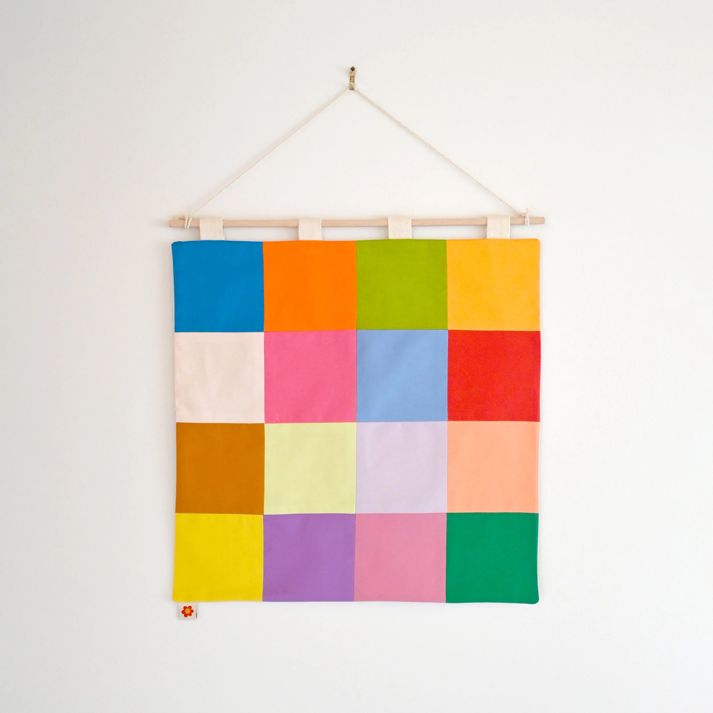 DIY Patchy Wall Hanging — DIY Daisy