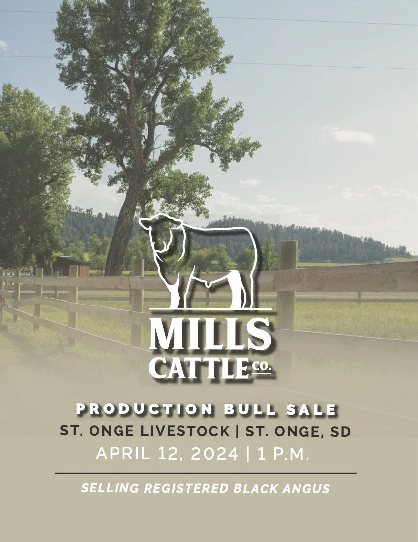 Sale — Mills Cattle Co.