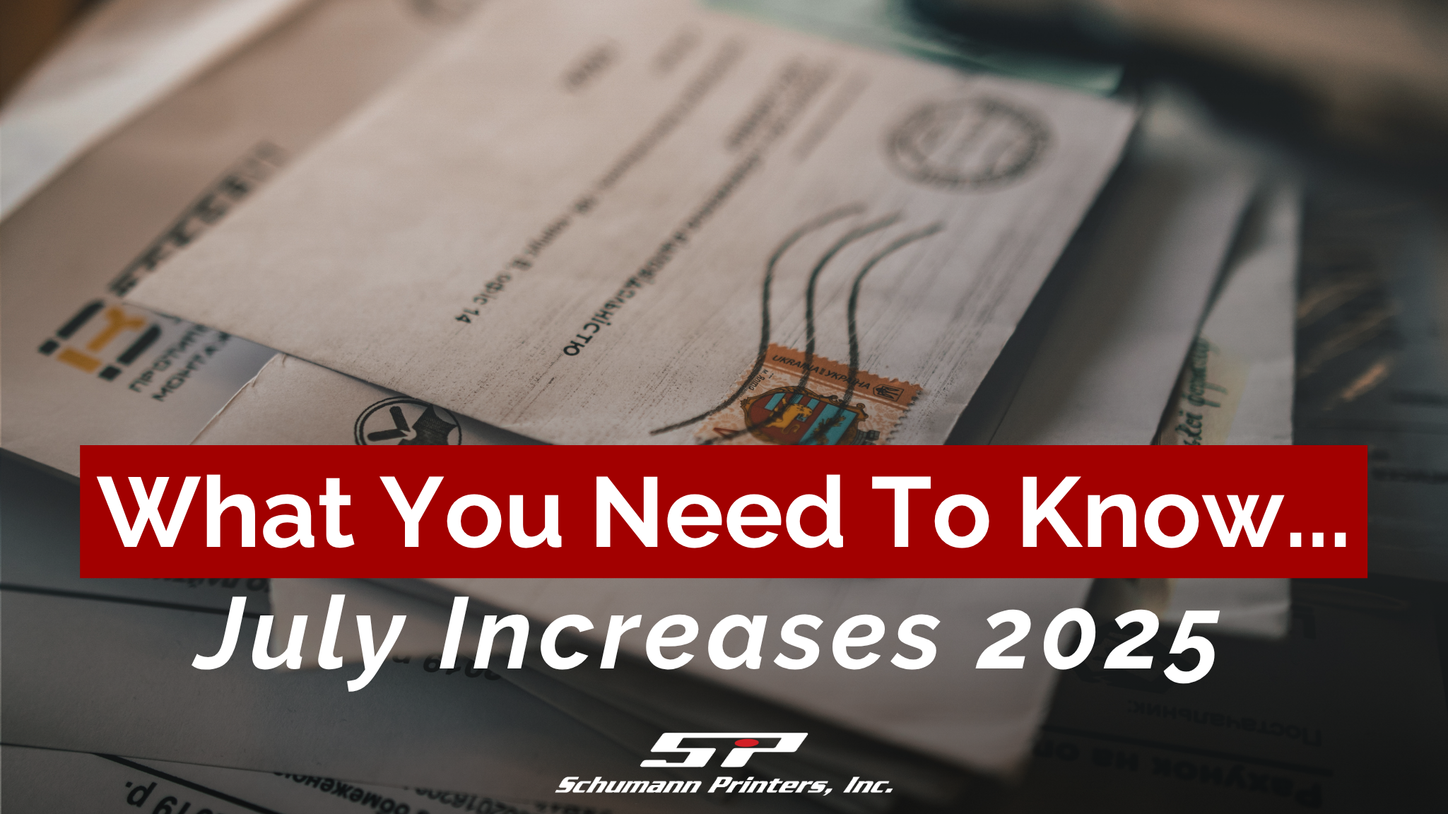 2025 USPS Postal Rate Changes: What You Need to Know — Schumann ...