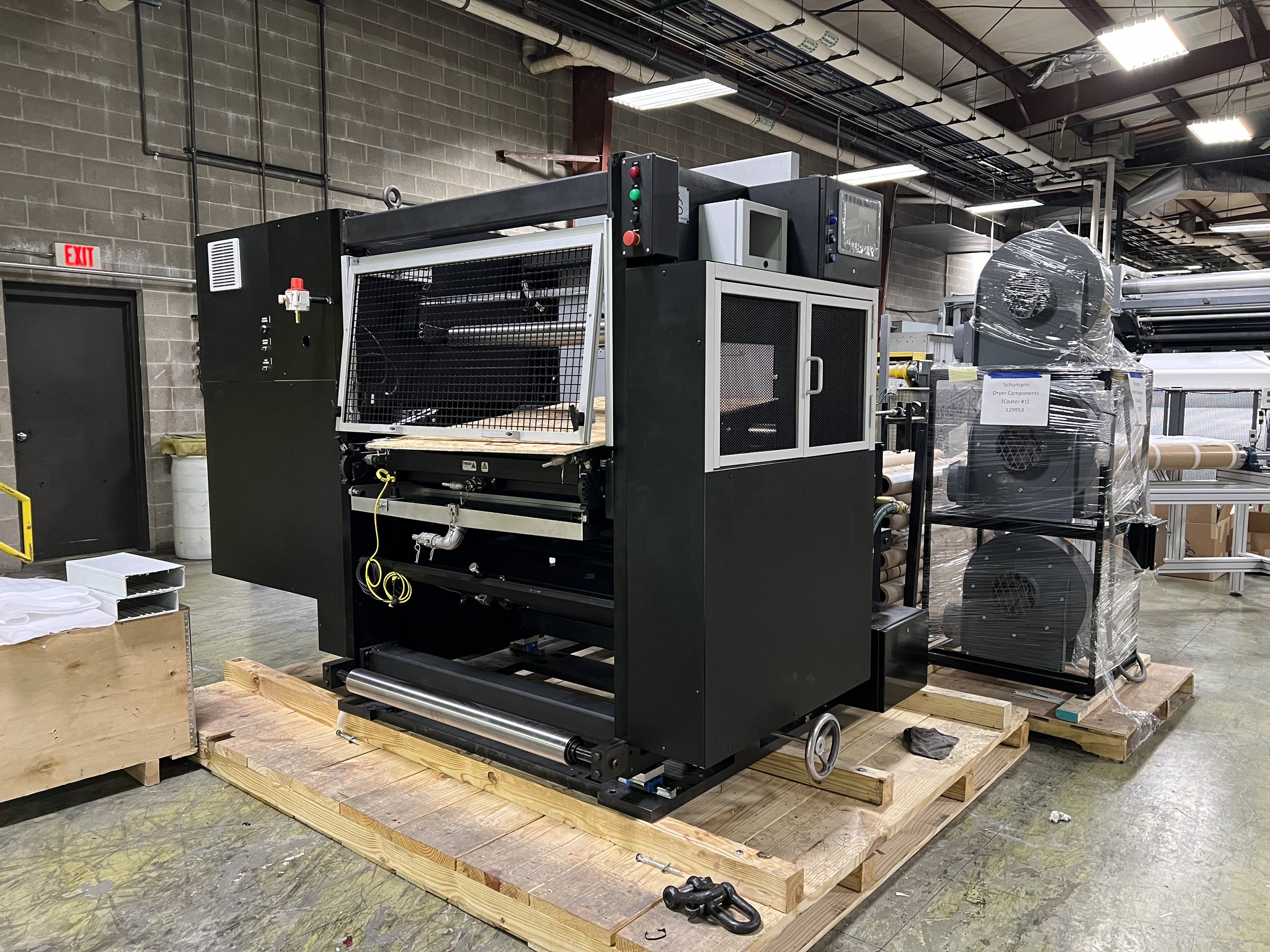 Schumann Printers Acquires New UV Coater from Graphic Systems Services — Schumann Printers, Inc.