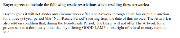 Fair Warning: Phillips withdraw lot over resale restriction — Art Law ...