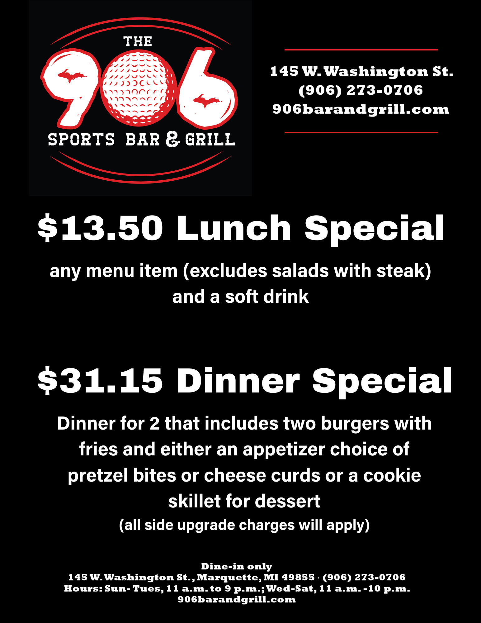 Downtown Marquette Restaurant Week