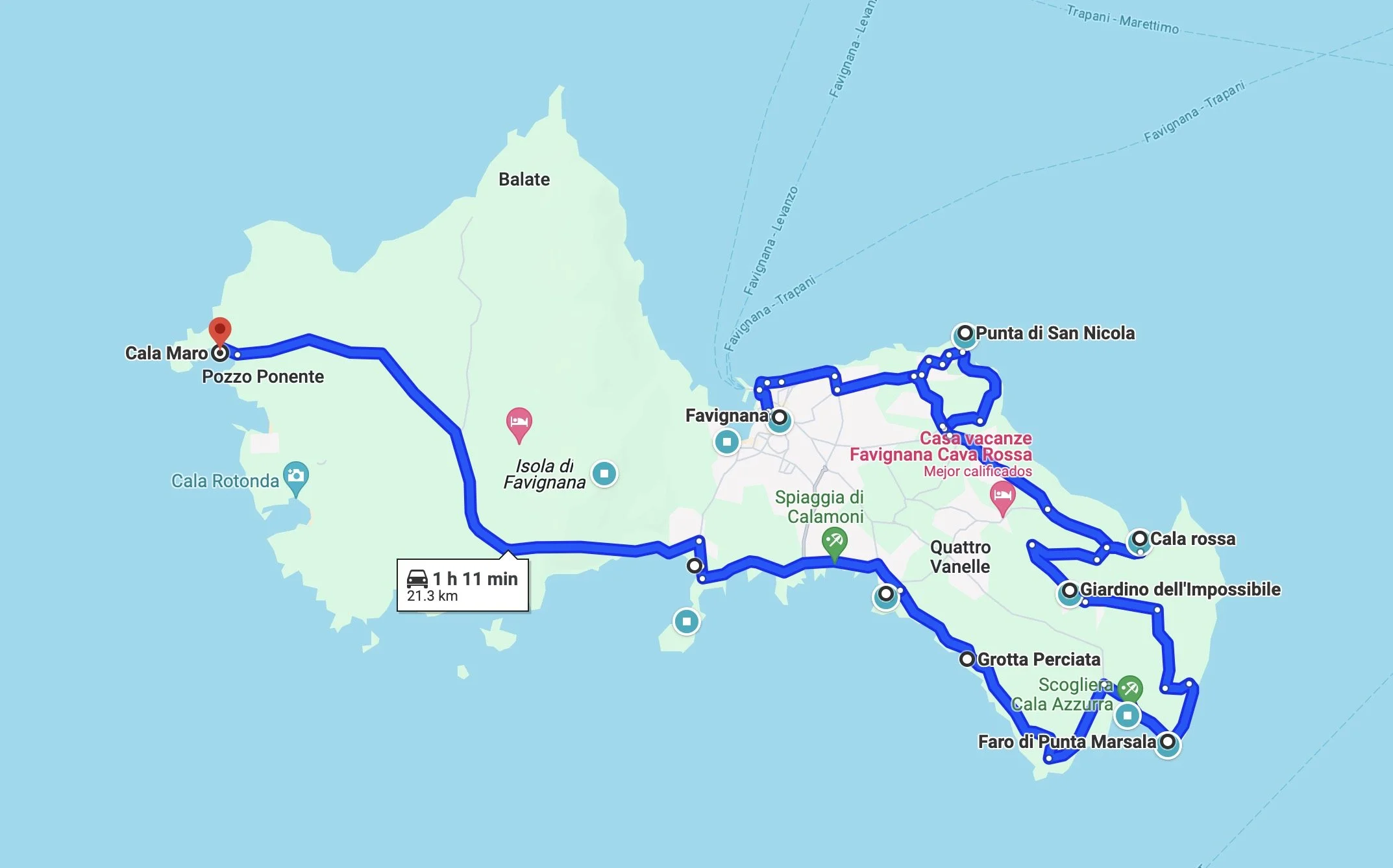 Como visitar las Islas Egadas, Favignana y Levanzo desde Trapani en ...