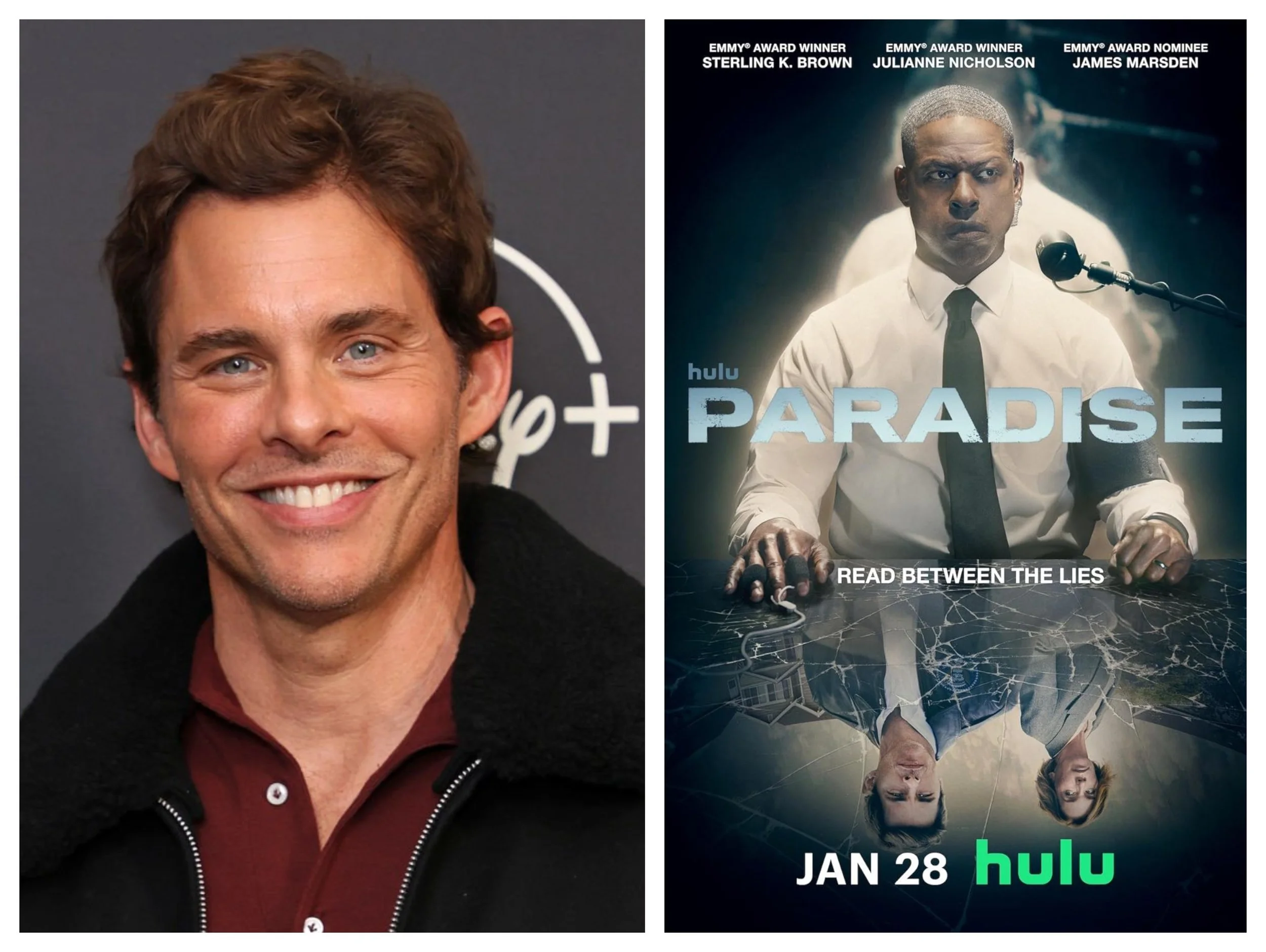 Exclusive: James Marsden on playing President Cal Bradford in Hulu's ...