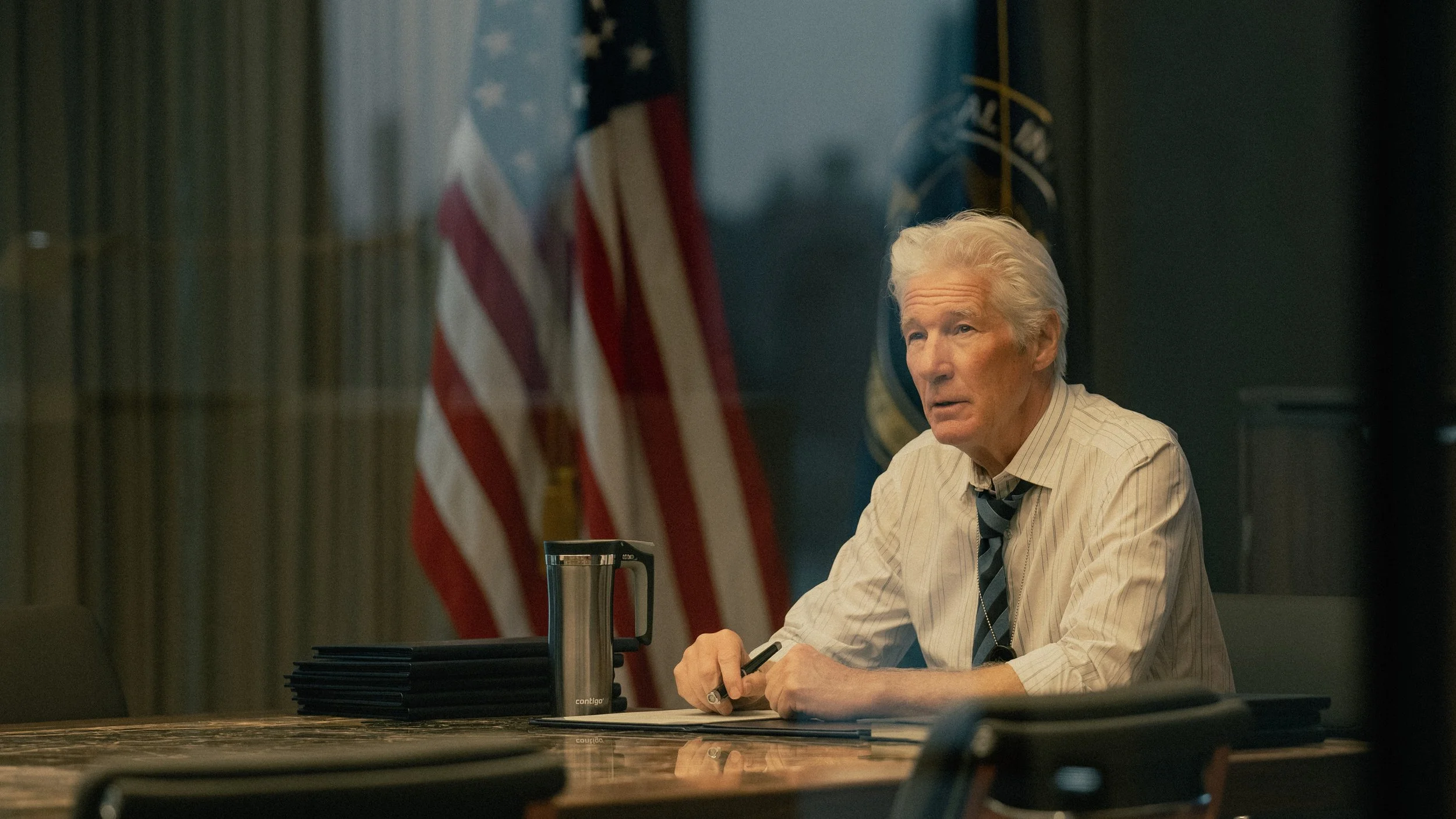 Exclusive: The Agency cast interviews with Jeffrey Wright, Jodie Turner Smith, Richard Gere ...