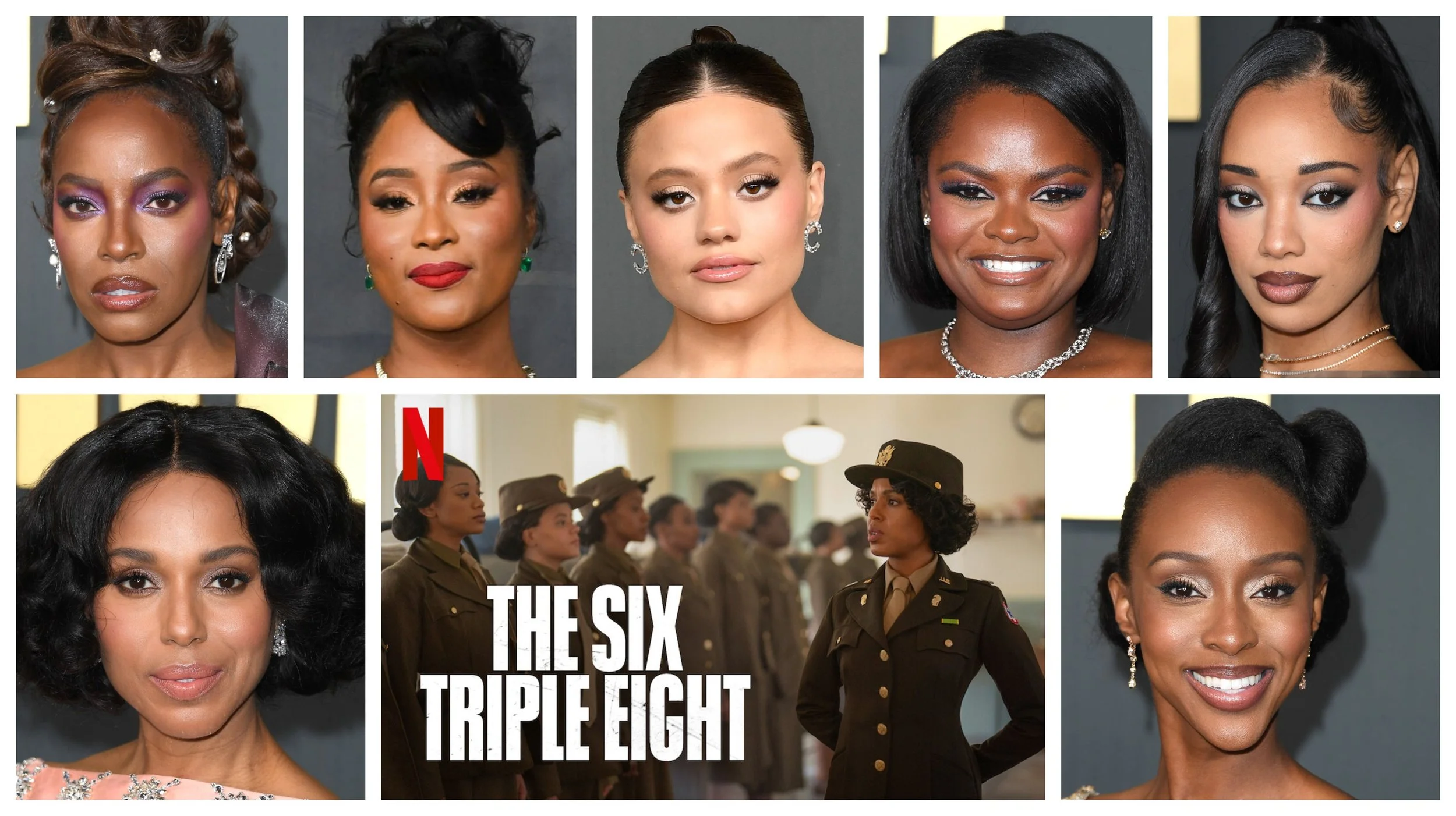 Exclusive: The Six Triple Eight cast interviews with Kerry Washington ...