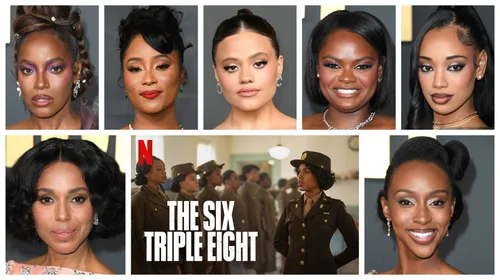 Exclusive: The Six Triple Eight cast interviews with Kerry Washington ...