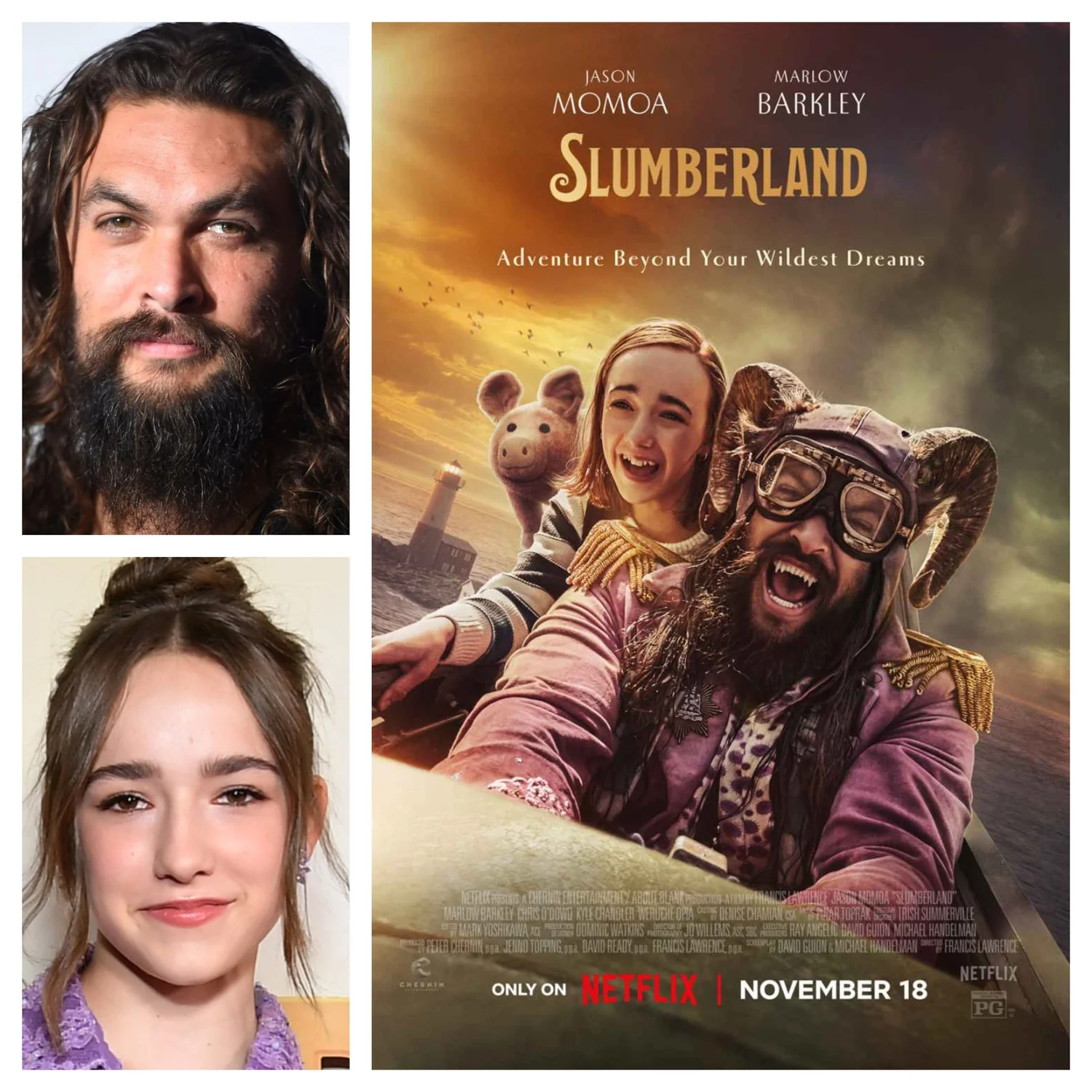 Exclusive: Marlow Barkley and Jason Momoa talk Netflix's Slumberland ...