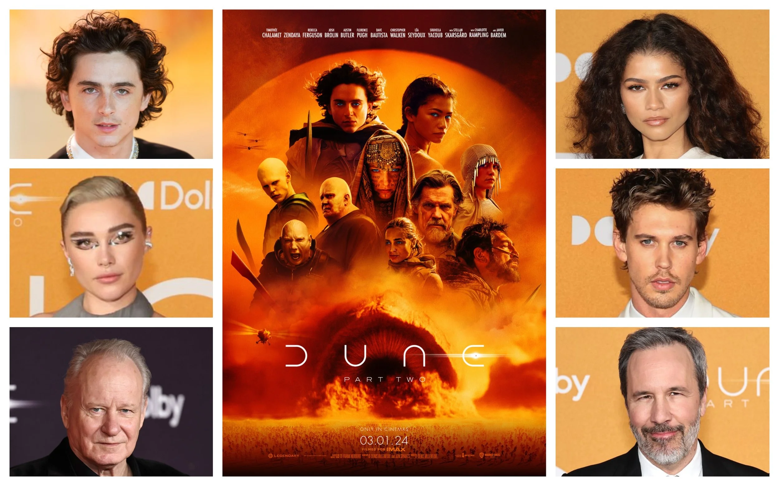 Exclusive: Dune Part Two Cast Interviews with Timothée Chalamet ...
