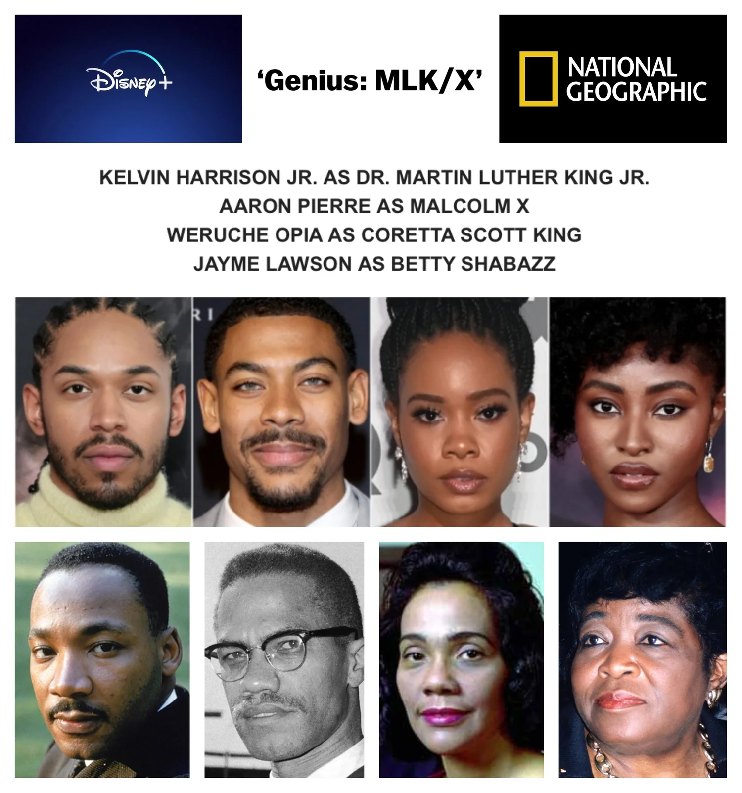 Exclusive: Genius: MLK/X interviews Kelvin Harrison Jr., Aaron Pierre ...