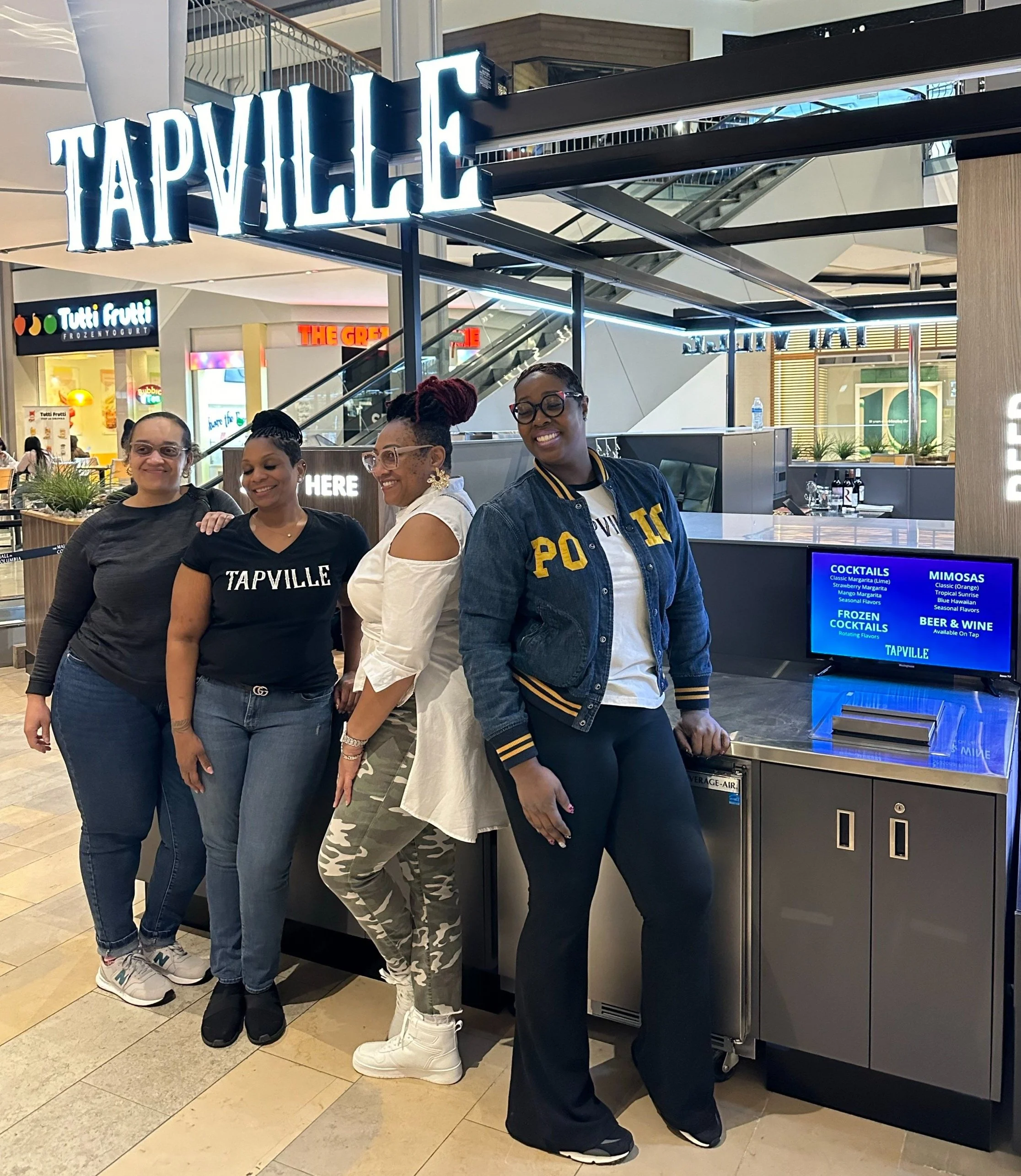 Tapville Kiosk Now Open at The Mall In Columbia — Tapville Franchising