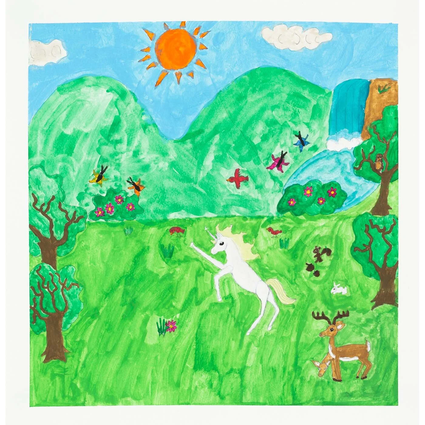 24 Animals by Andrew Bixler - Print ∖ Creativity Explored