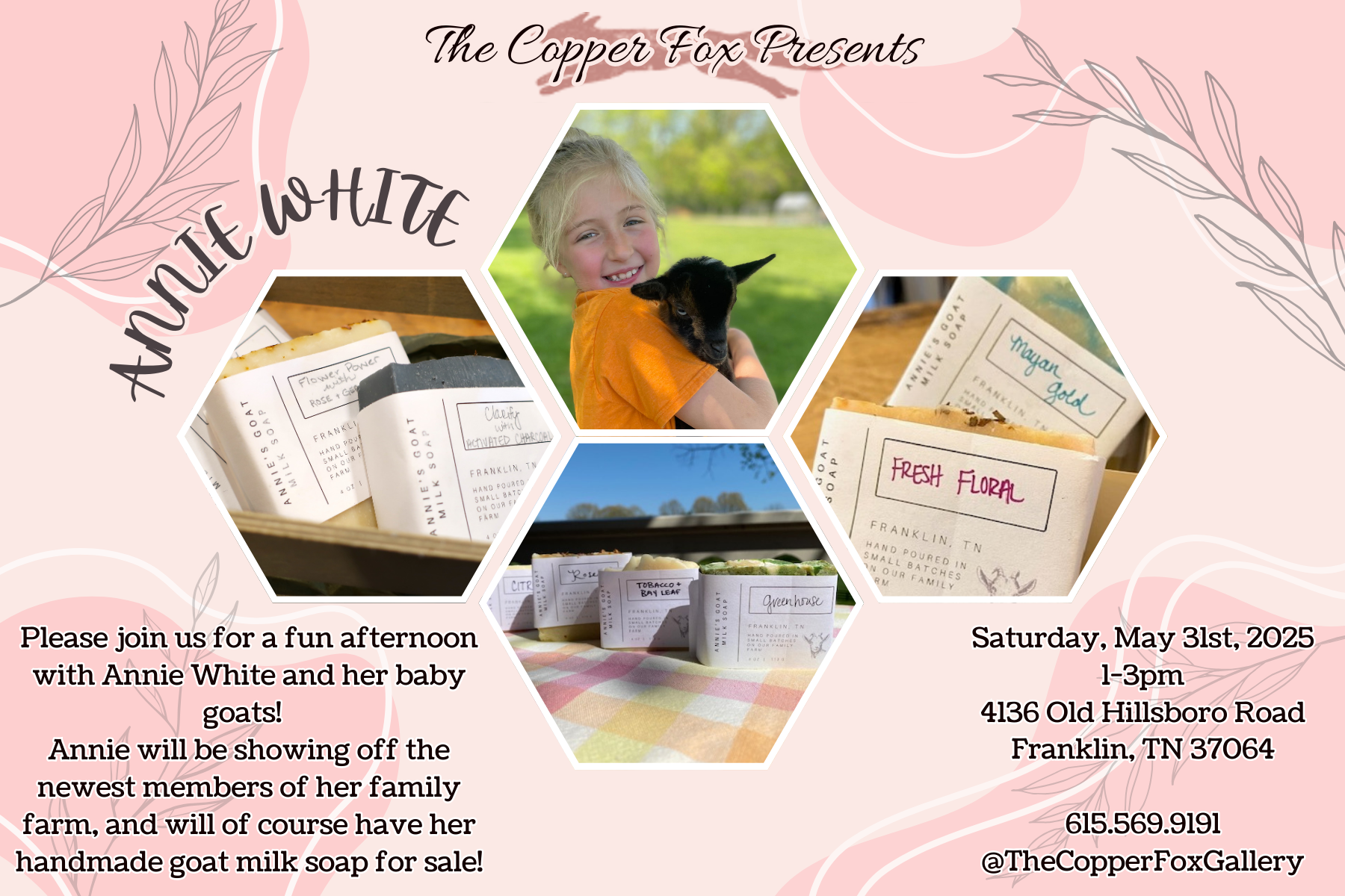 Baby Goats at The Copper Fox — The Copper Fox Gallery