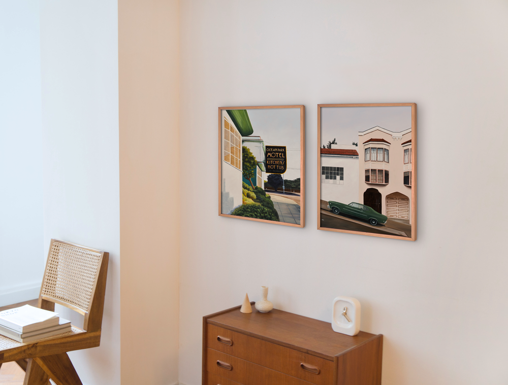 Golden Gate Bridge Panoramic Painting — Annika Layne