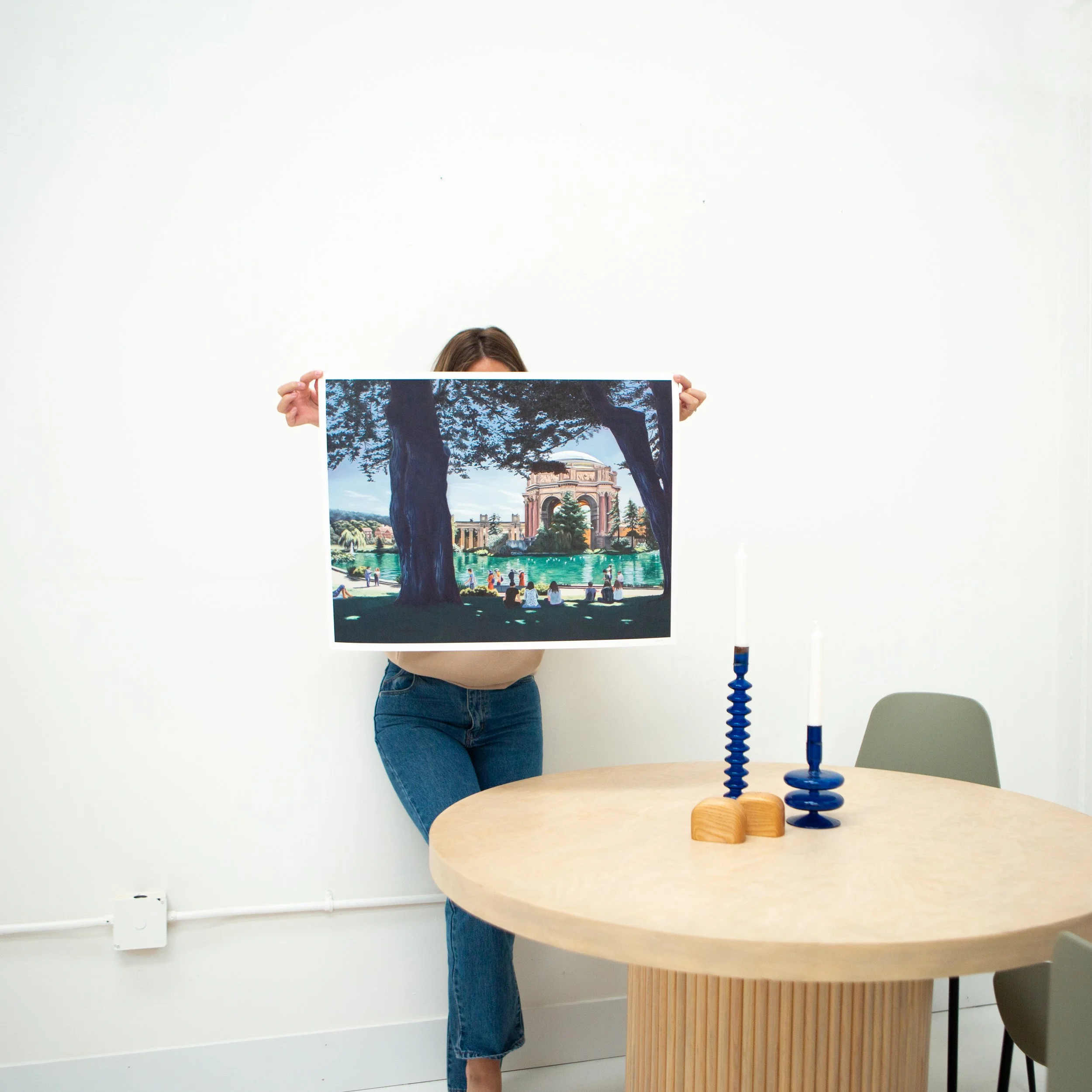 Golden Gate Bridge Panoramic Painting — Annika Layne