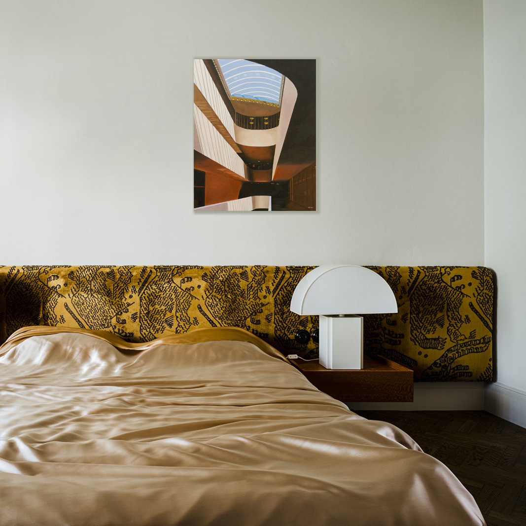 Golden Gate Bridge Panoramic Painting — Annika Layne