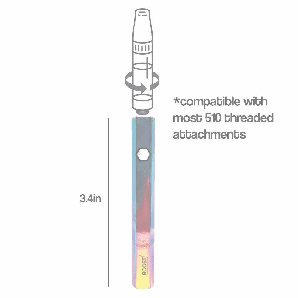 BOOST! Cart Battery: Best 510 Thread Battery for Vape Pen Cartridges