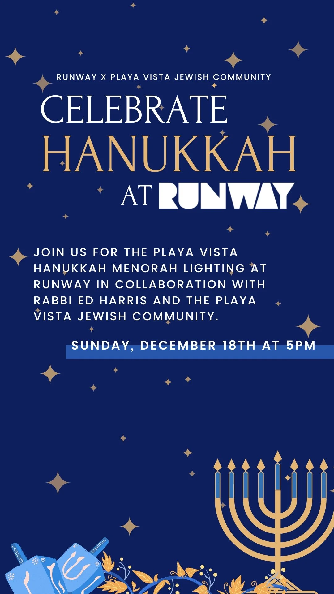 Hanukkah Menorah Lighting Ceremony