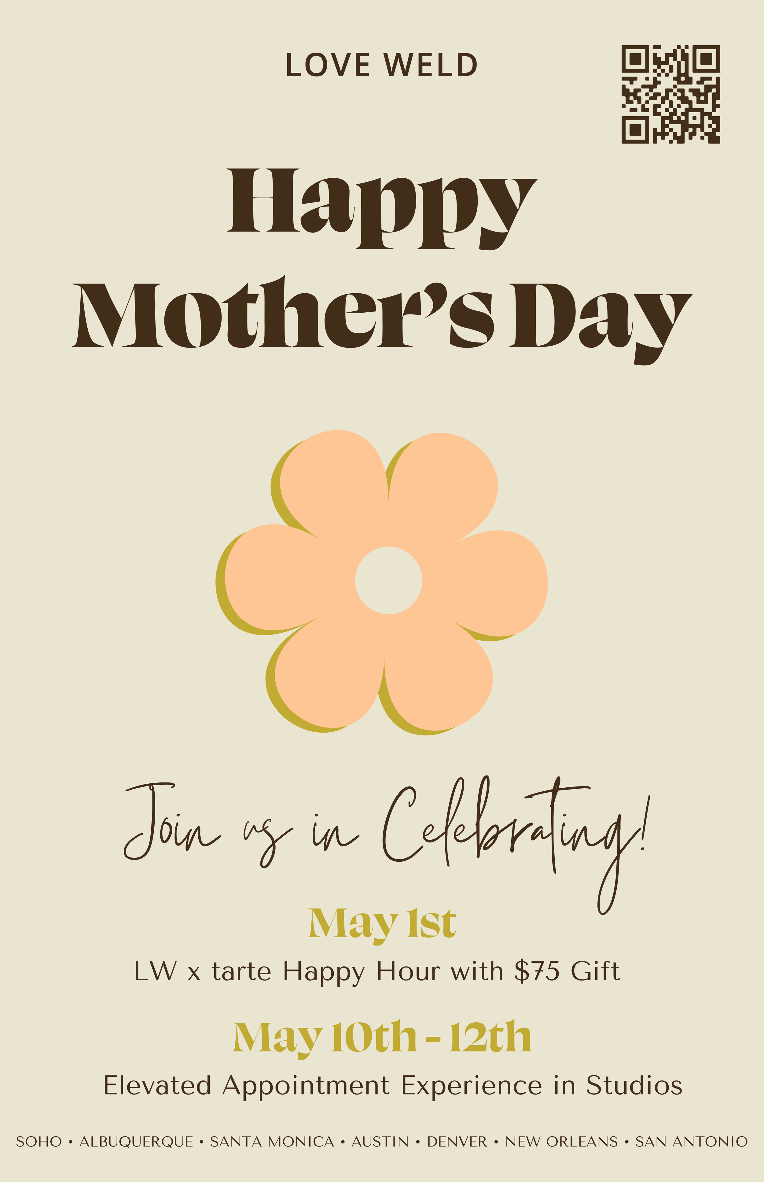 Love Weld Mother's Day Event — RUNWAY