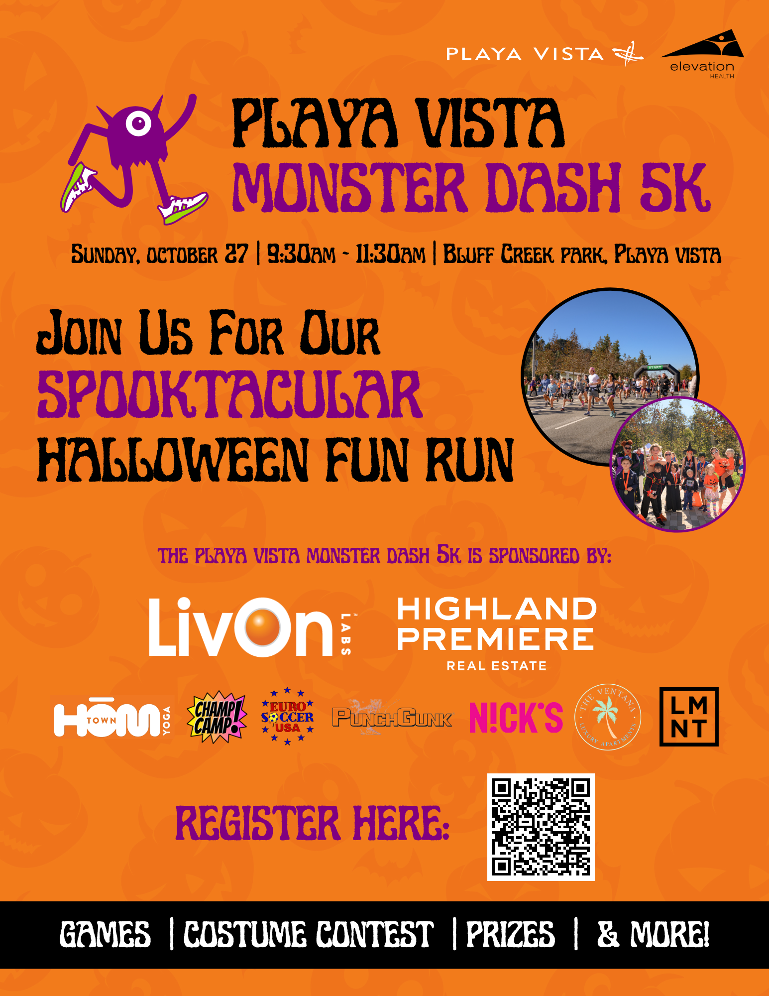 Playa Vista Monster Dash 5K Walk/Run — RUNWAY