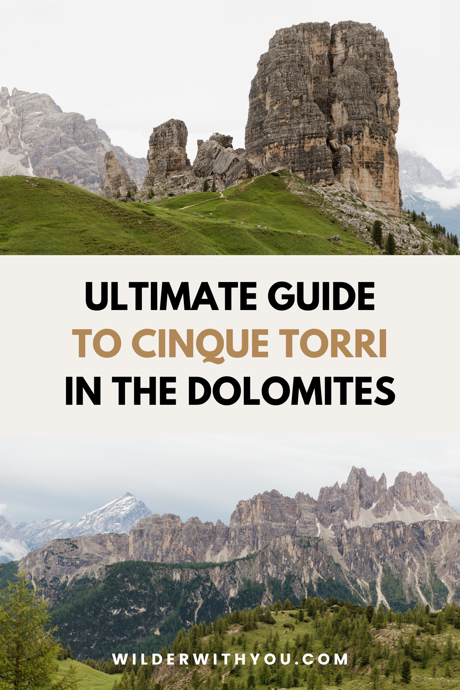 How to Get to Cinque Torri in the Dolomites (3 Best Ways + Map)
