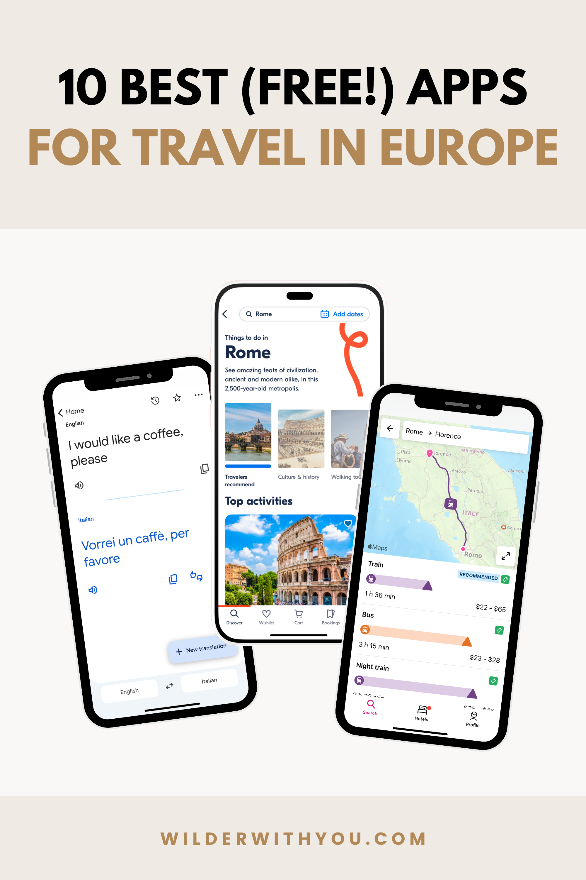 10 of the Best Apps for Europe Travel (That Are Free to Use!)