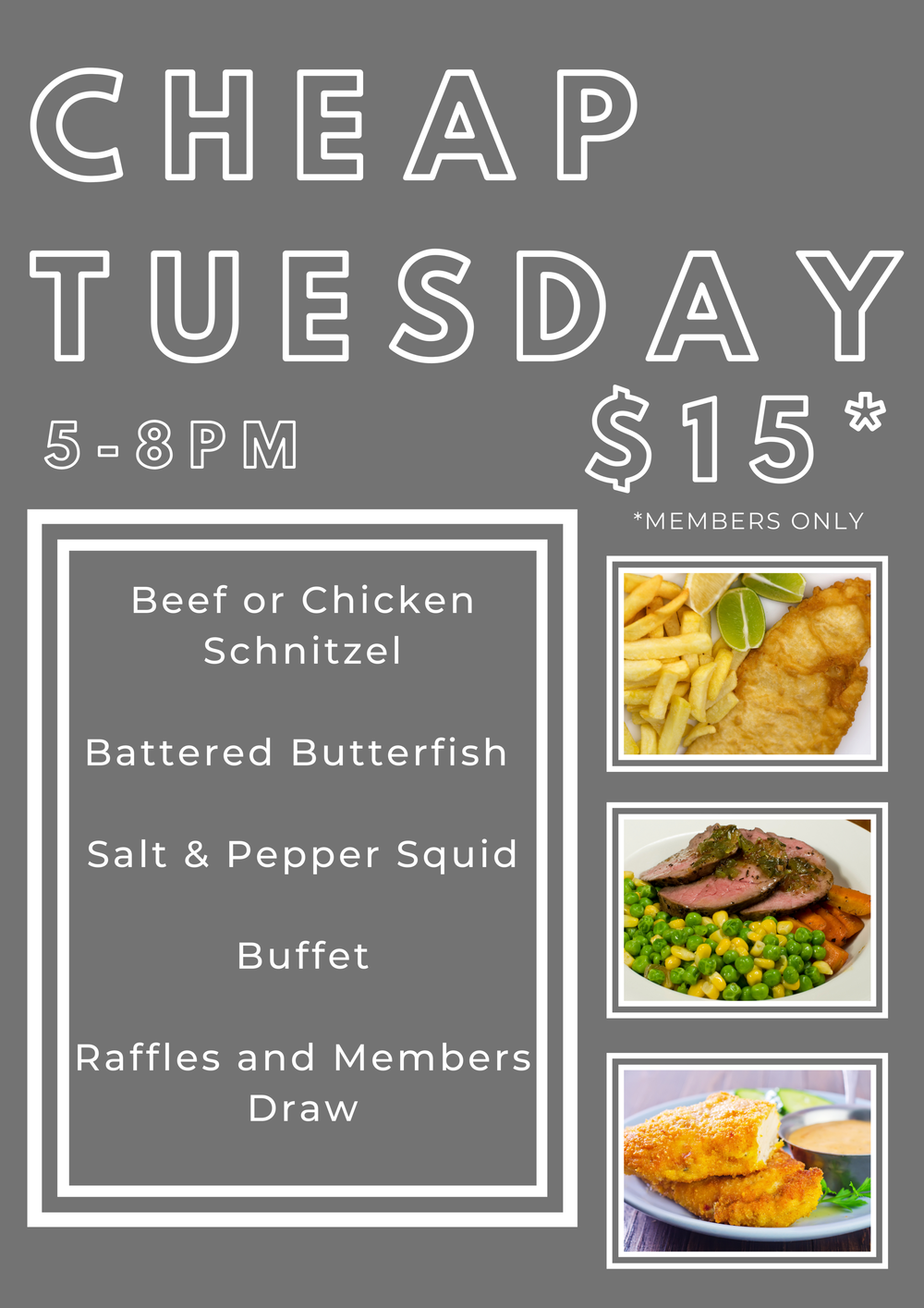 Cheap Tuesday — Renmark Club | Renmark Accomodation | Renmark Wedding ...