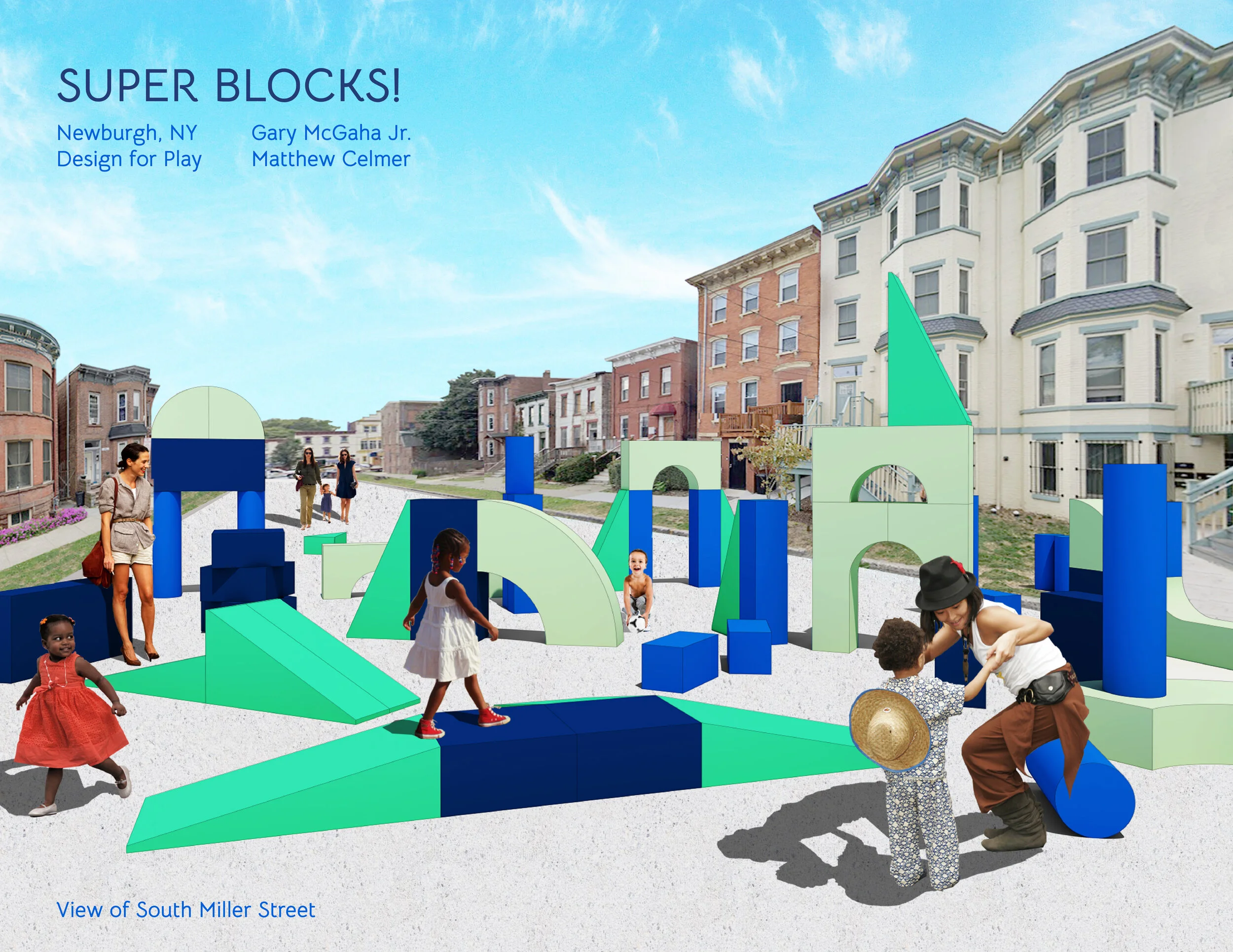 NEWBURGH: DESIGN FOR PLAY COMPETITION — Design For Six Feet