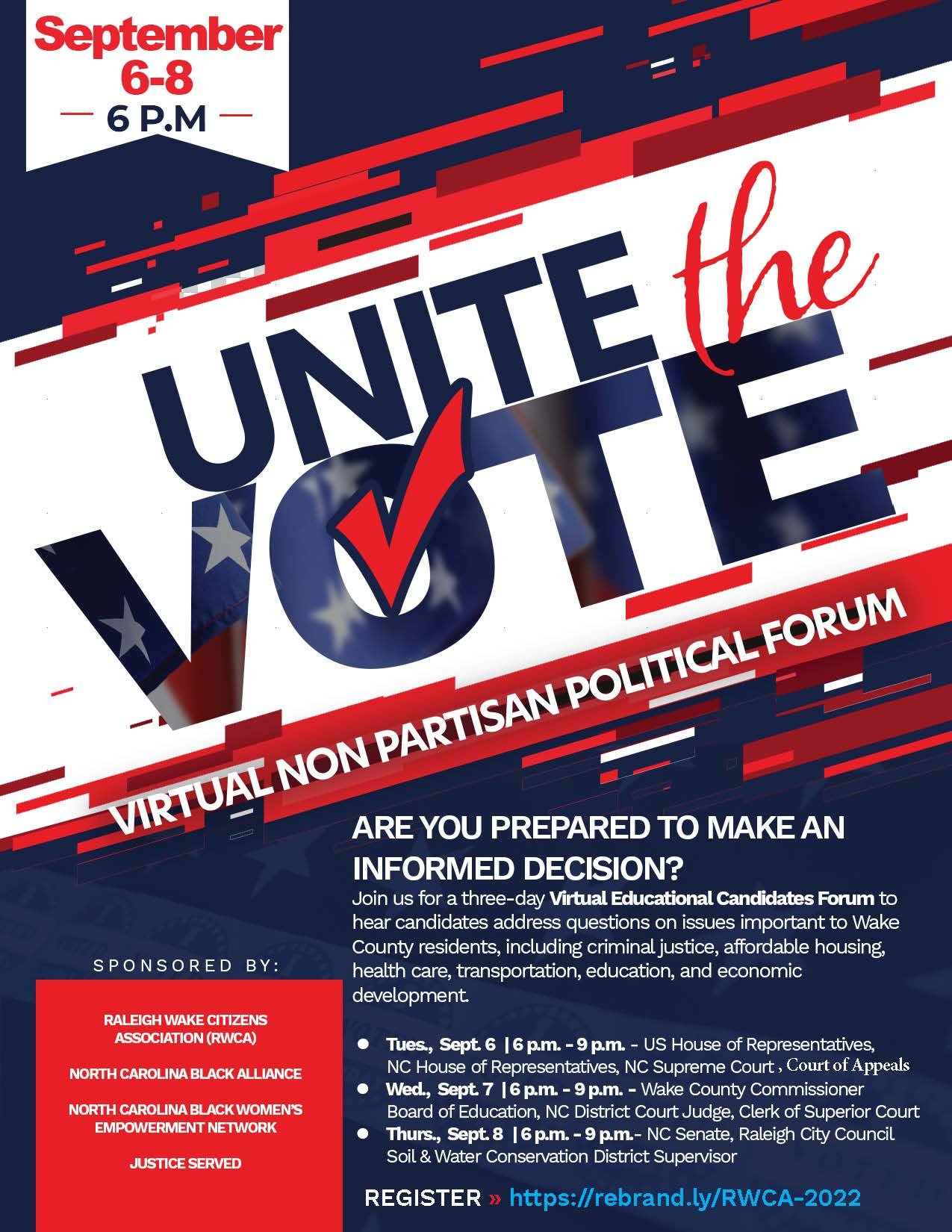 Raleigh Wake Citizens Association Candidate Forum — Jennifer Truman ...