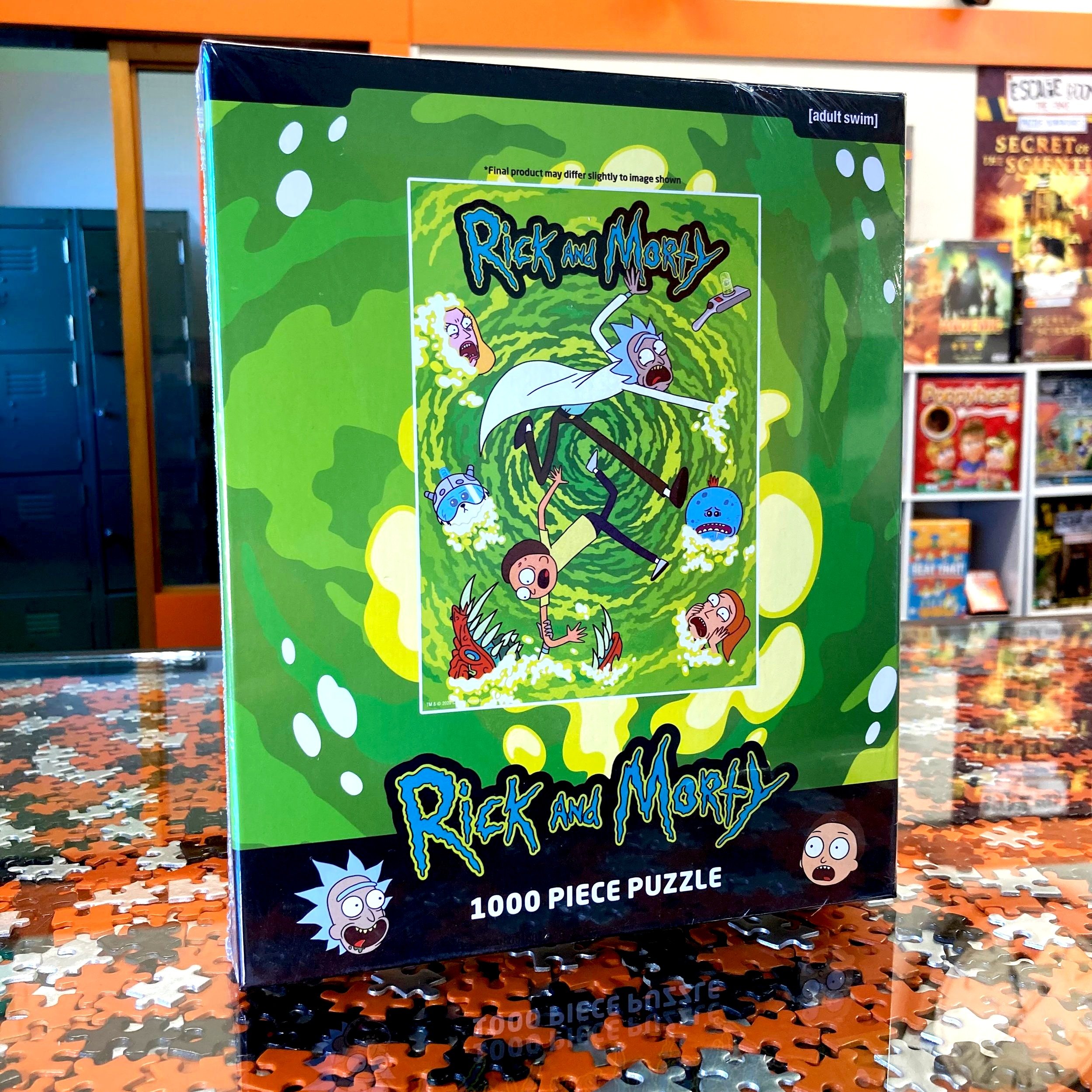 The Op Puzzle Rick and Morty Shy Pooper Puzzle 1,000 pieces — SOLVE IT ...