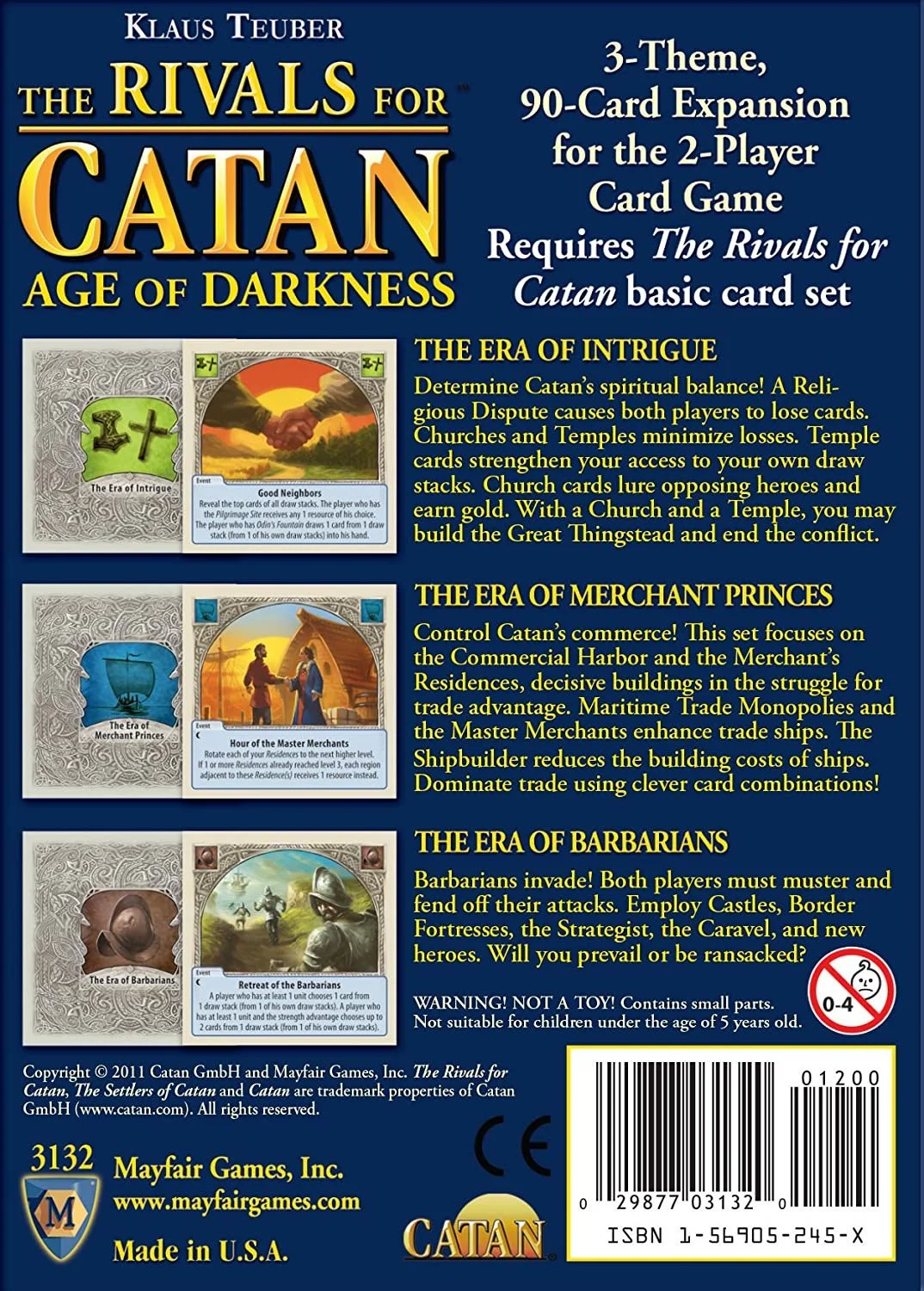 Settlers of Catan 5-6 player Extension 5th Edition — SOLVE IT AND ESCAPE
