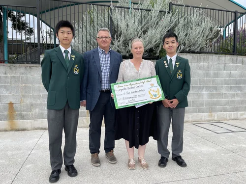 James Ruse Agricultural High School donates $500 - Library Boost ...