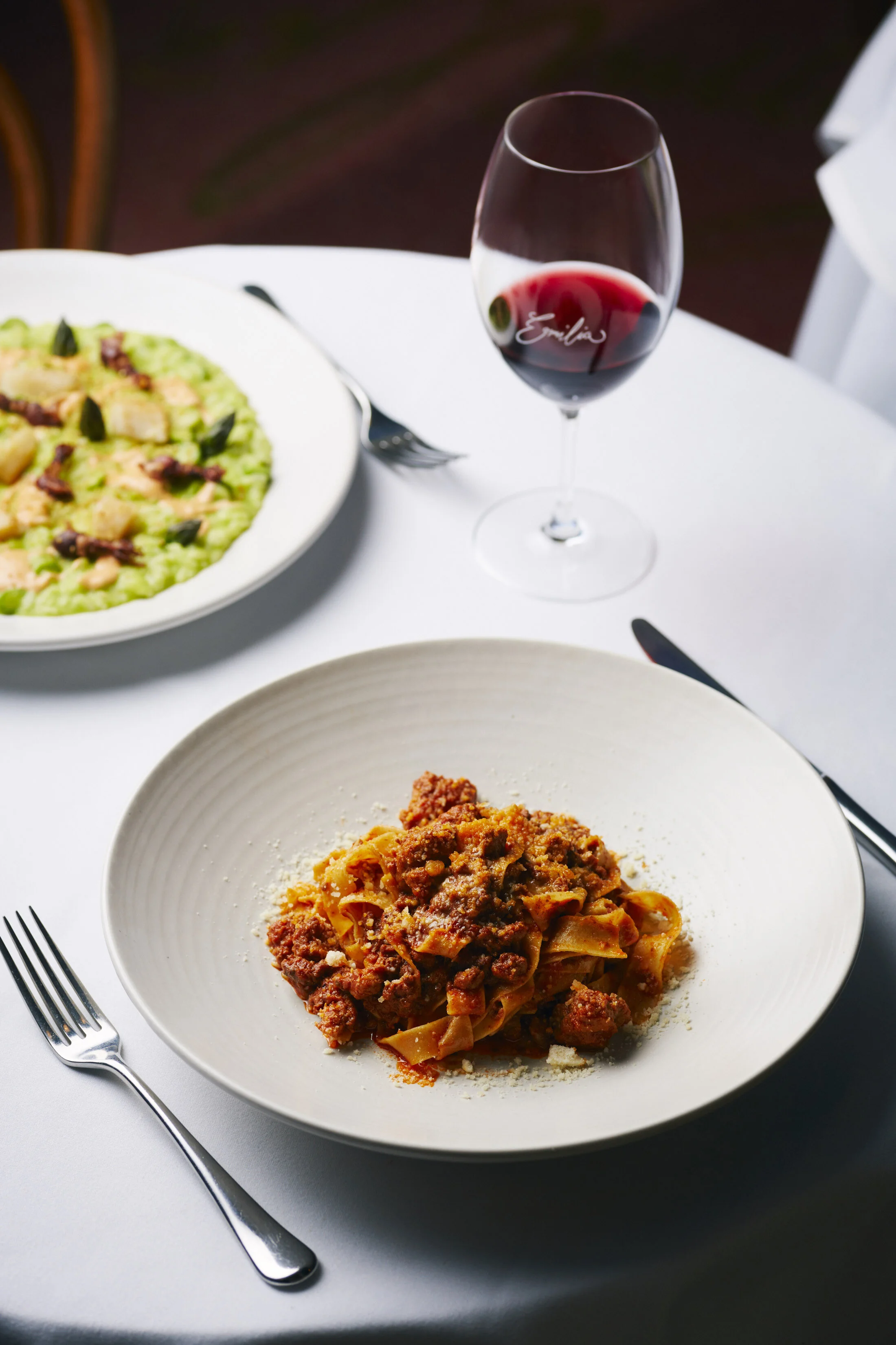 Trattoria Emilia menu & wine list