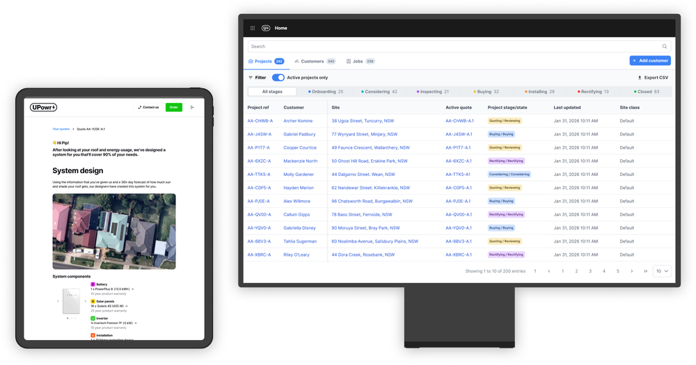 Scale your clean energy business with UPowr
