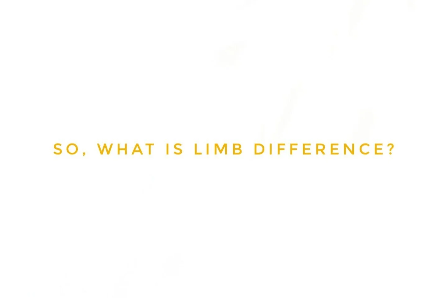 What Is Limb Difference Positive Bones What Is Limb Difference Positive Bones