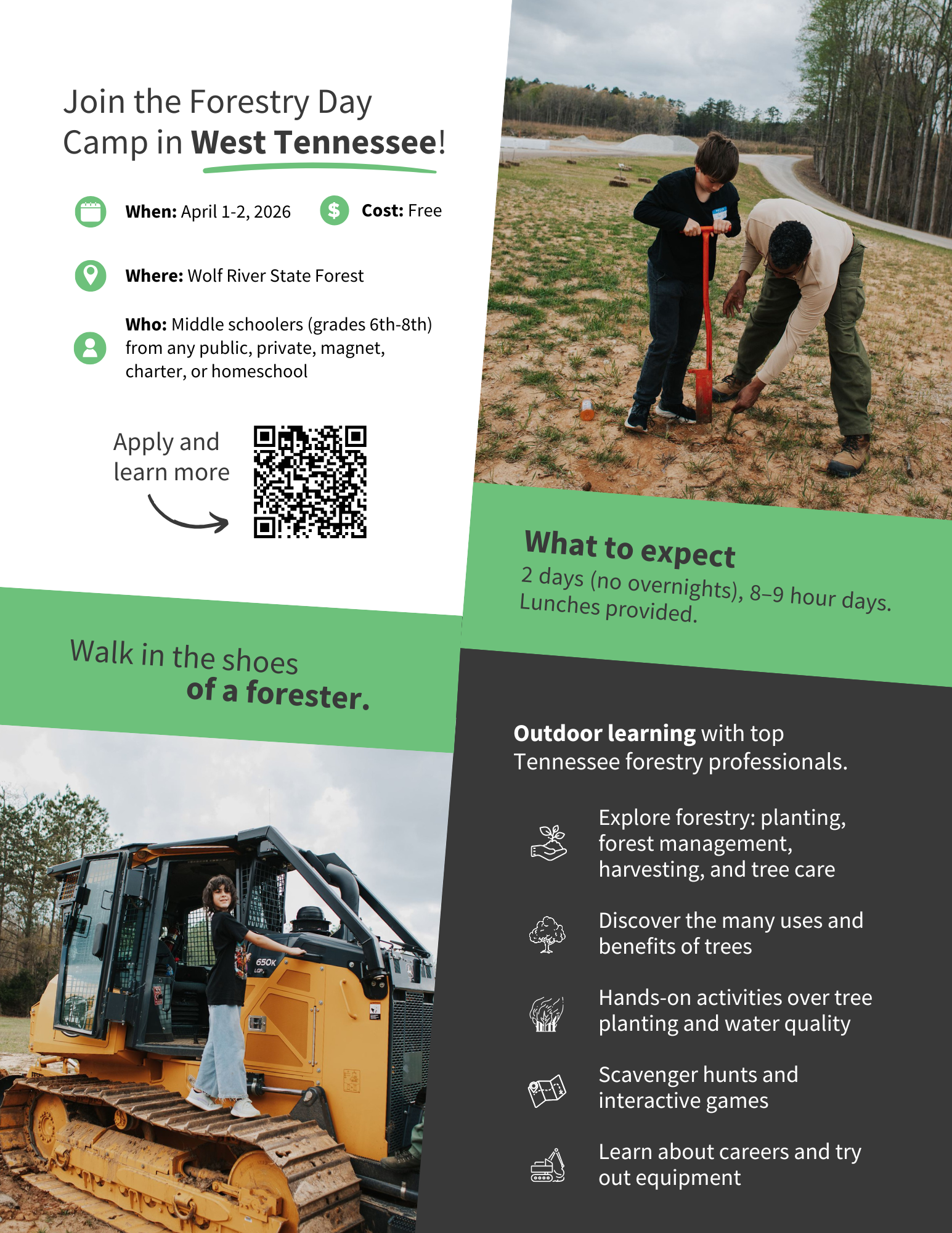 Forestry Day Camp - West Tennessee — Tennessee Forestry Association